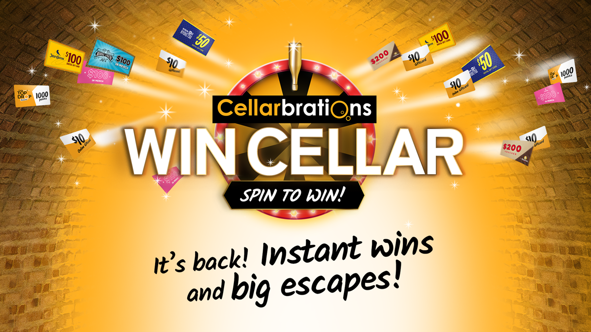 Cellarbrations Win Cellar Spin to Win