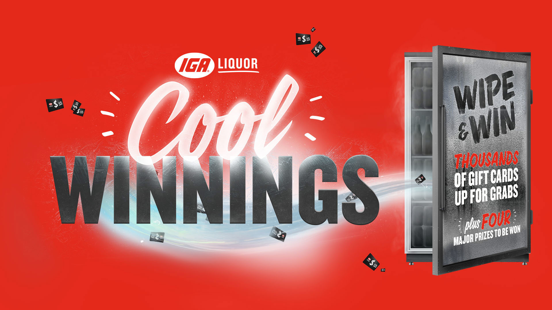 IGA Liquor | Wipe and Win